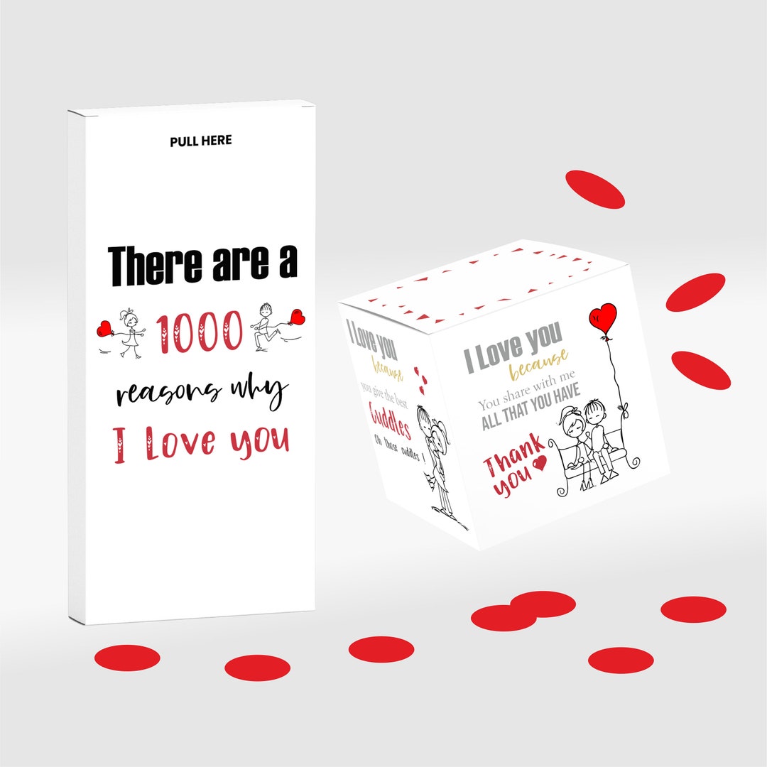 Exploding Valentine's Day Love Card, Surprise Anniversary, Exploding ...