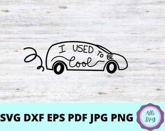 Minivan Svg File | Etsy