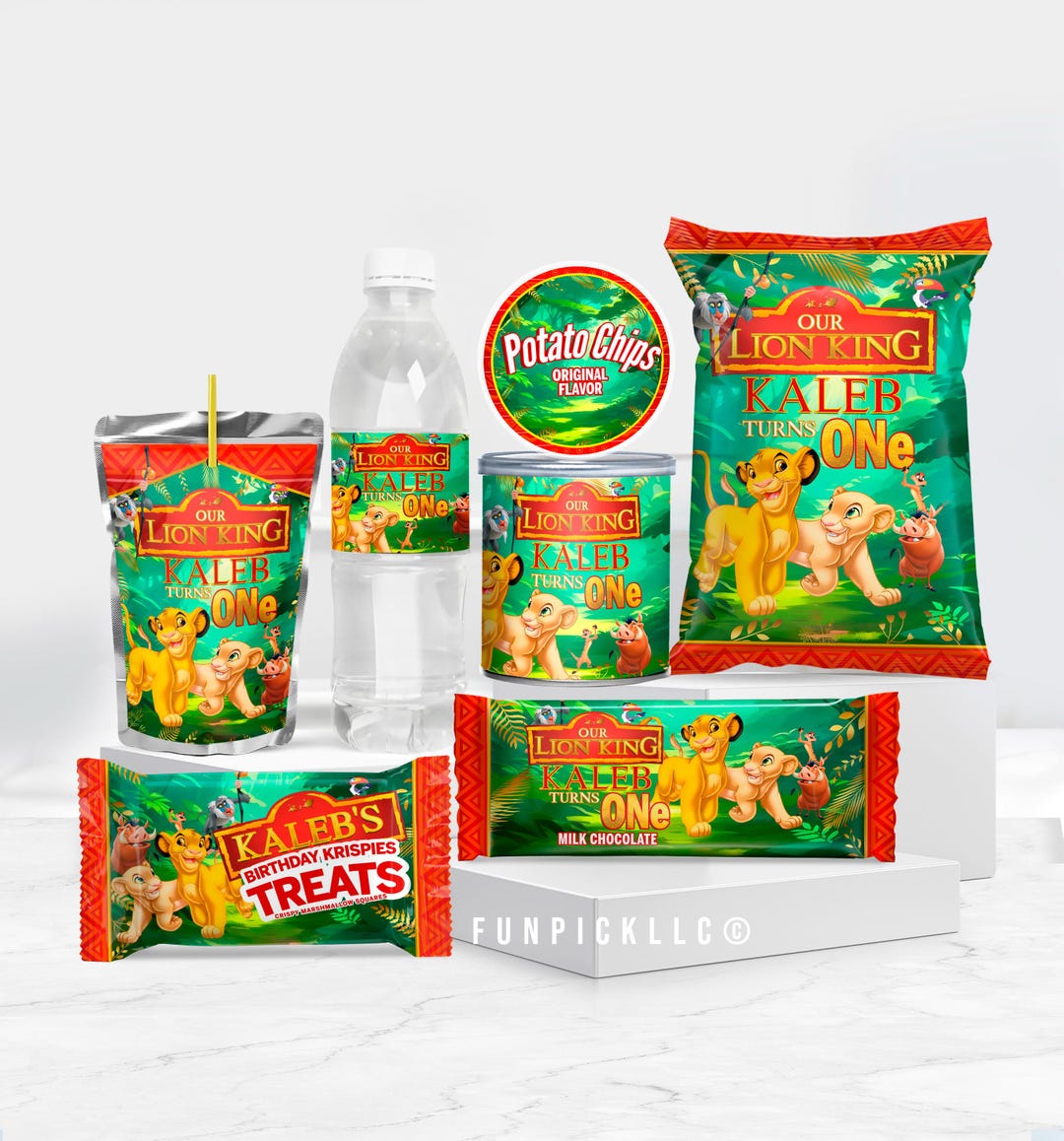 Lion King Bundle for DIY, Baby Lion Pack, Simba Theme Kit, Timon and ...