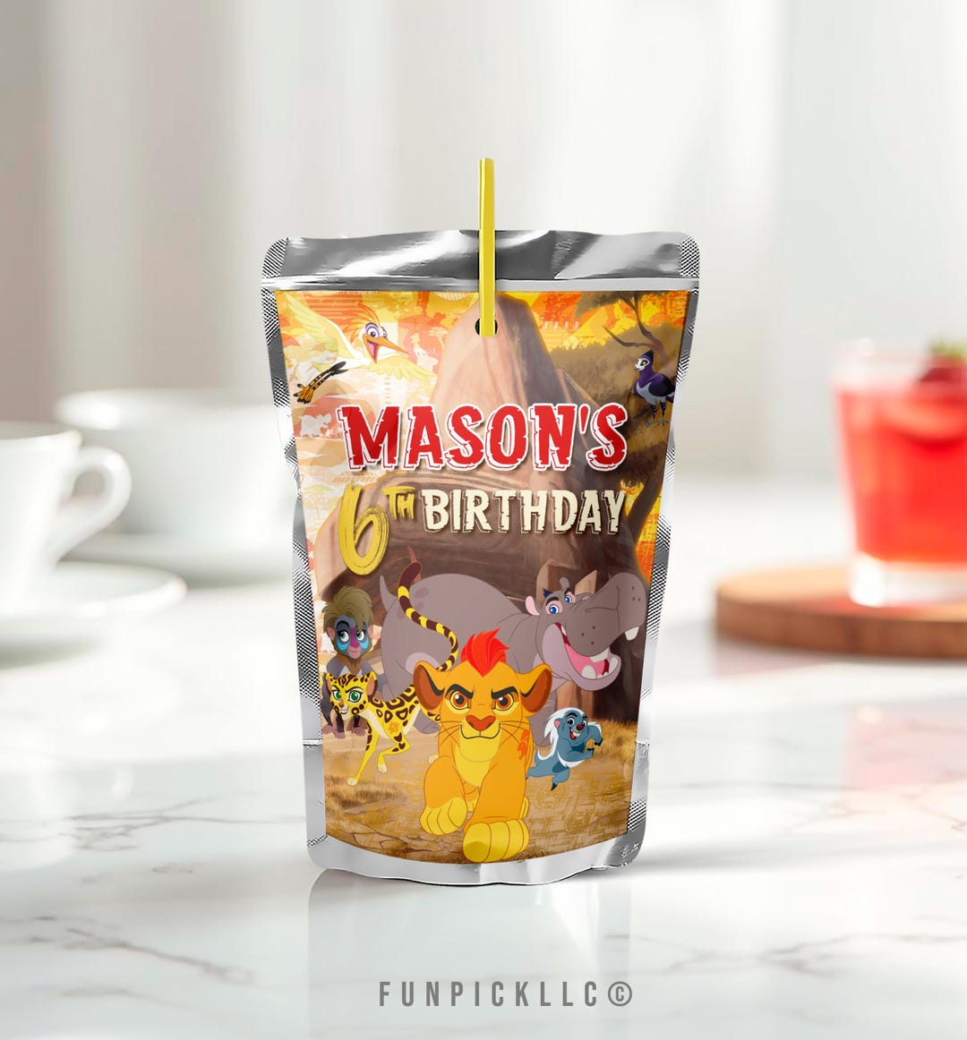 The Lion Guard Juice Label for DIY, Lion Guard Juice Sticker, the Lion ...