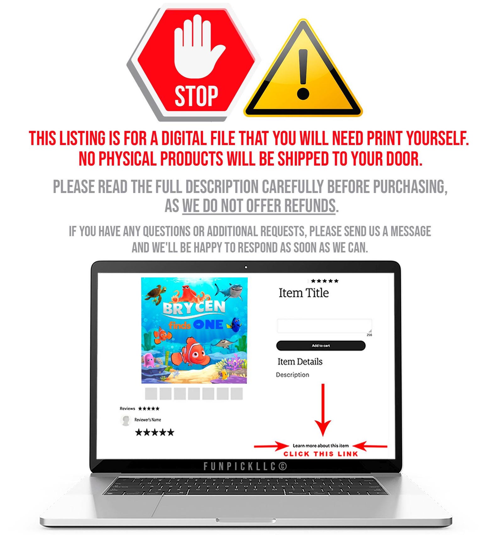 Finding Nemo Banner | Finding Dory Sign | Nemo Backdrop | Under the Sea ...