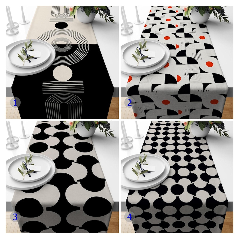Modern Tablecloth - Etsy