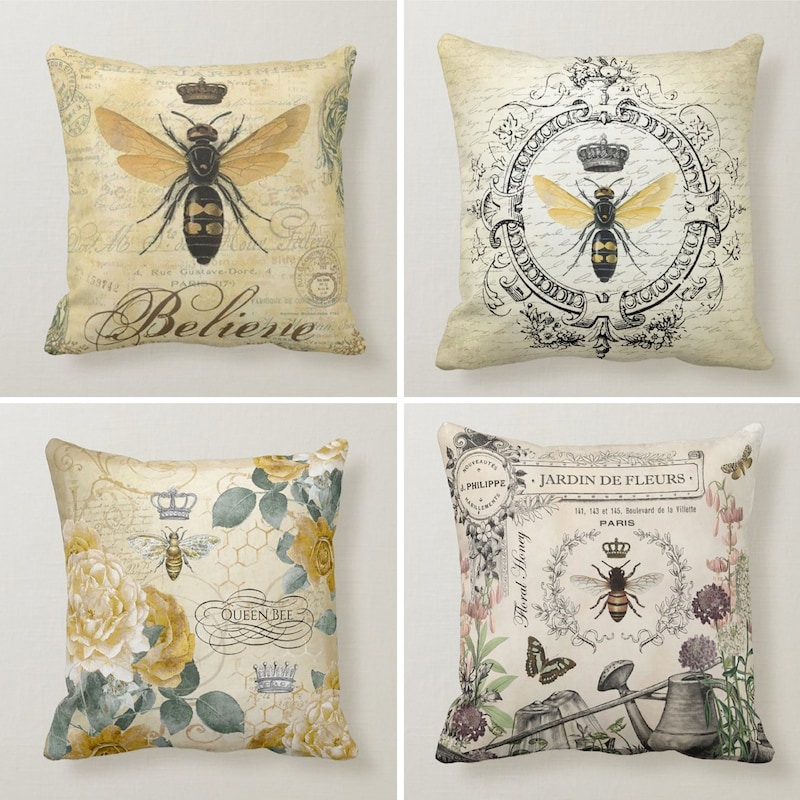 Bee Pillow - Etsy
