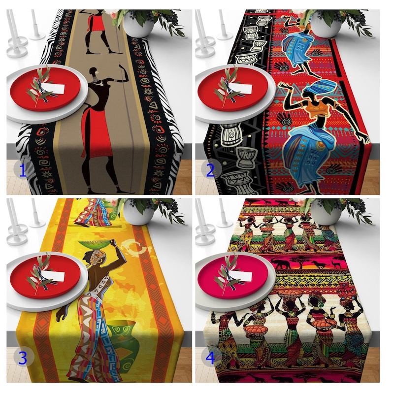 African Table Runners - Etsy