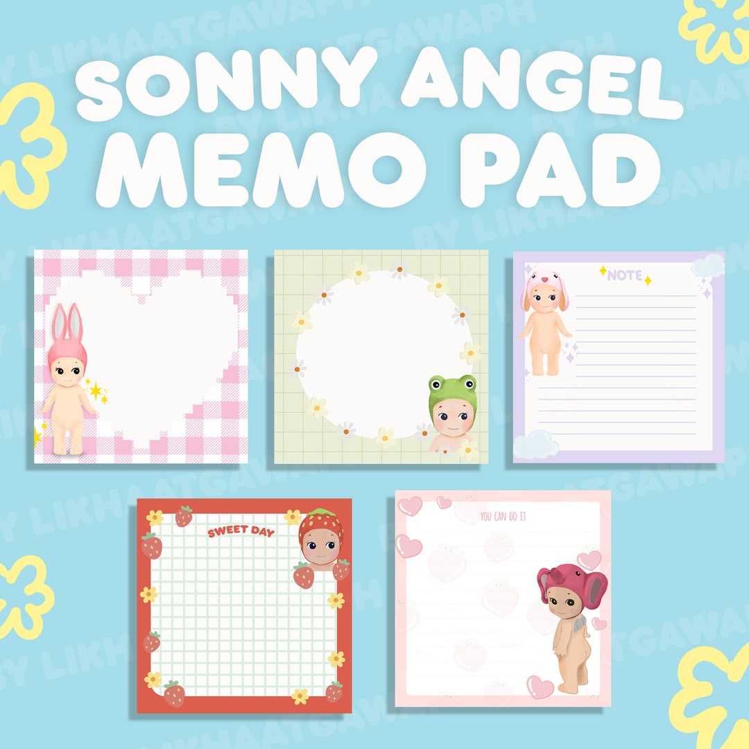 Sonny Angel Memo Pads - Etsy