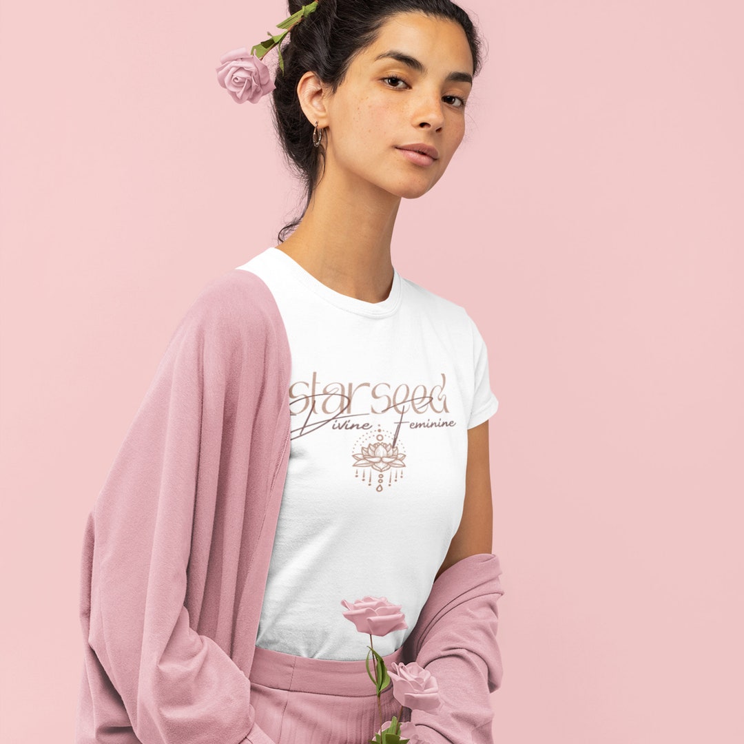 Divine Feminine Tshirt,starseed Tshirt for Woman,alpha Female Tshirt ...