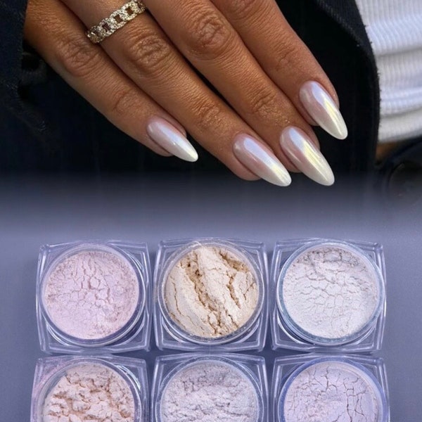 Chrome Nail Powder - Etsy