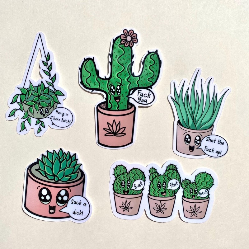 Funny Stickers - Etsy