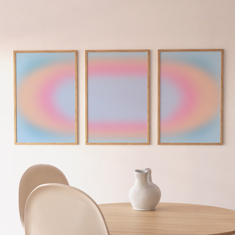 Gradient Art Print - Etsy
