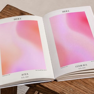 Divine Feminine 444 Aura Gradient Digital Download Wall Art Poster ...