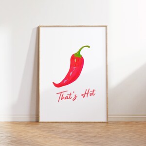 Chilli Kitchen That's Hot Aesthetic Funky Retro Disco Decor ...