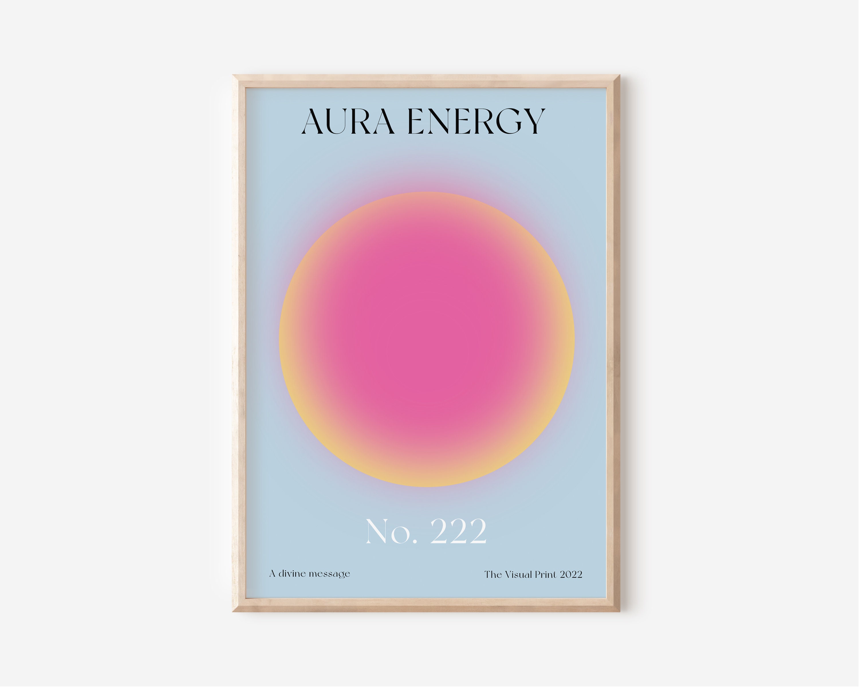 Divine Energy Trendy Gallery Wall Poster Set, Spiritual Positive ...