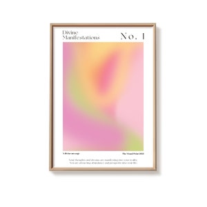 Divine Manifestation Original Art Print, Manifestation Spiritual Energy ...