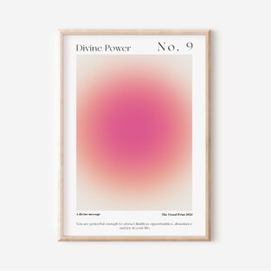 Divine Energy Trendy Spiritual Gallery Wall Poster Set, Digital ...