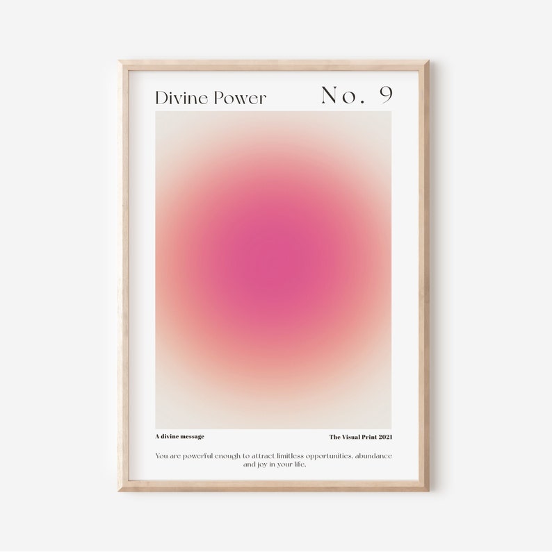 Divine Energy Trendy Spiritual Gallery Wall Poster Set - Etsy