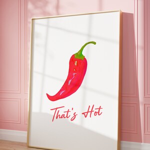 Chilli Kitchen That's Hot Aesthetic Funky Retro Disco Decor ...