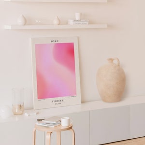 Divine Feminine 444 Aura Gradient Digital Download Wall Art Poster ...