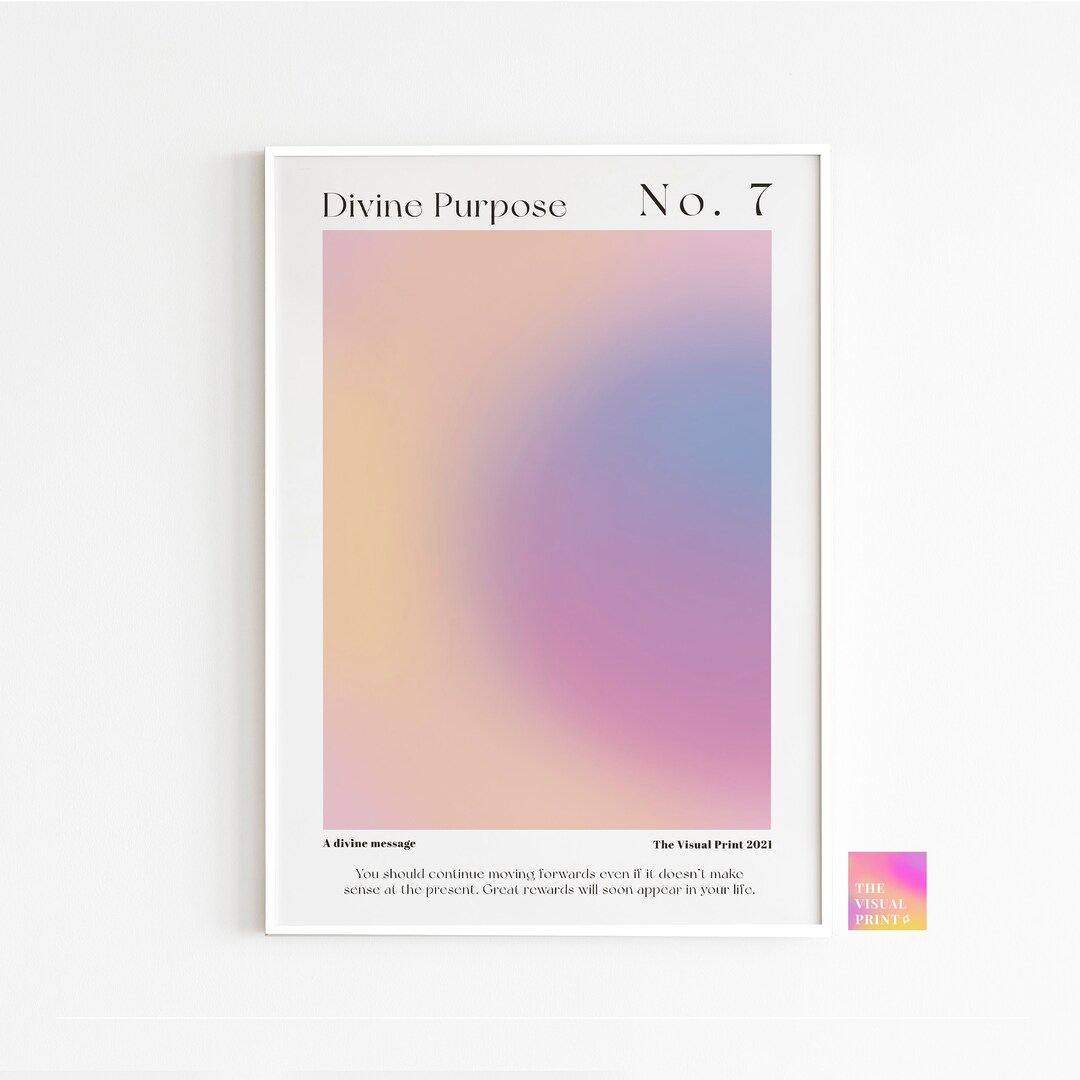 Divine Purpose Original Art Print Manifestation Spiritual - Etsy