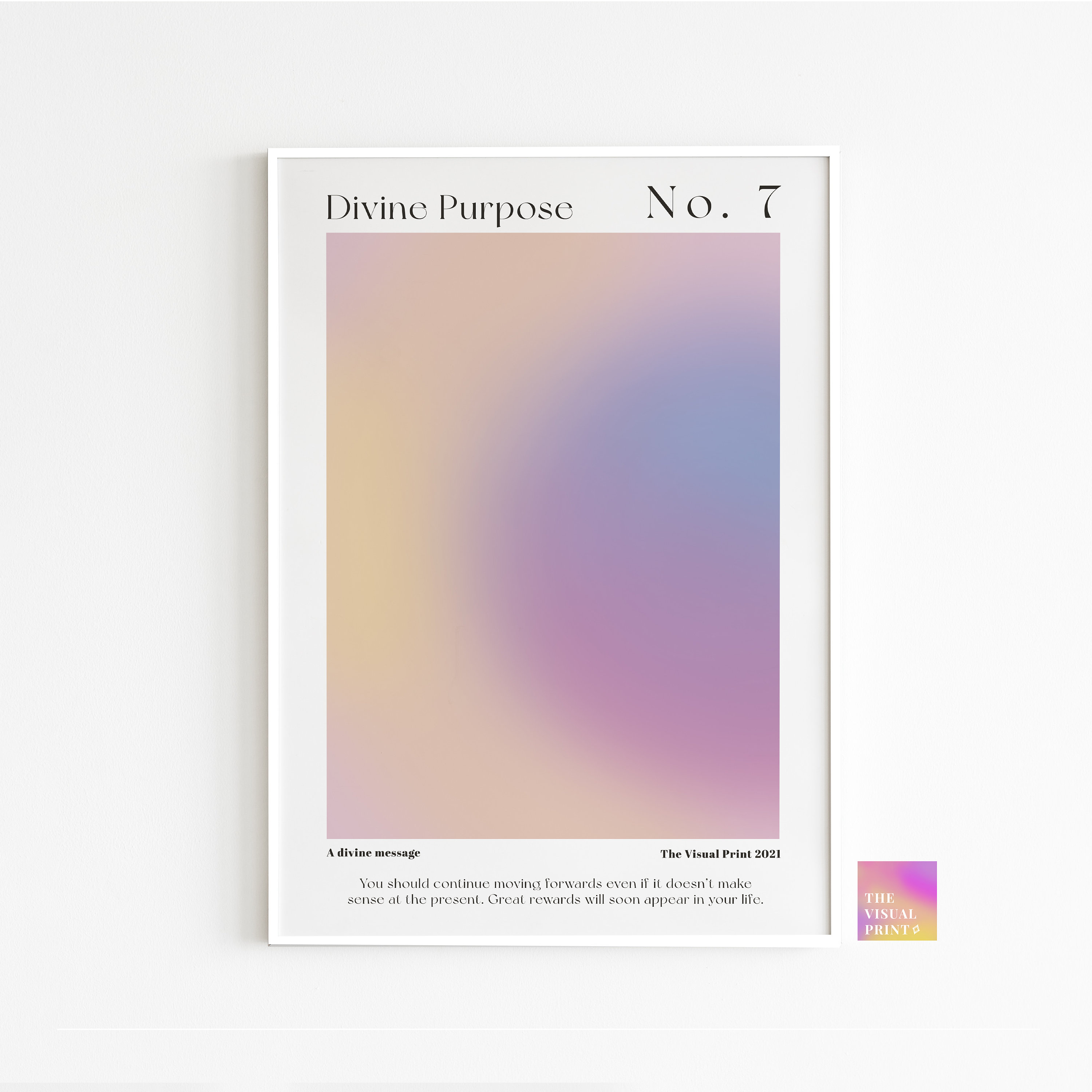 Divine Purpose Original Art Print Manifestation Spiritual | Etsy