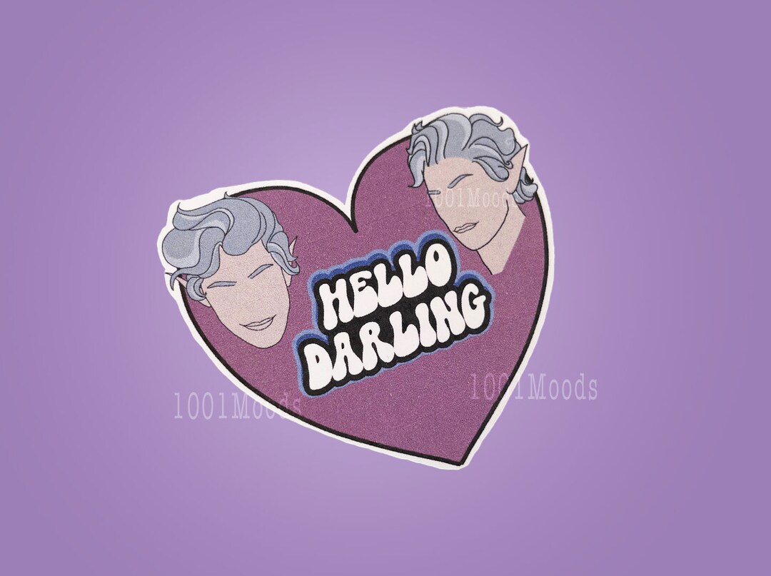 Astarion Sticker Daddy Baldurs Gate 3 Planner Junk Journal Hot Zaddy ...