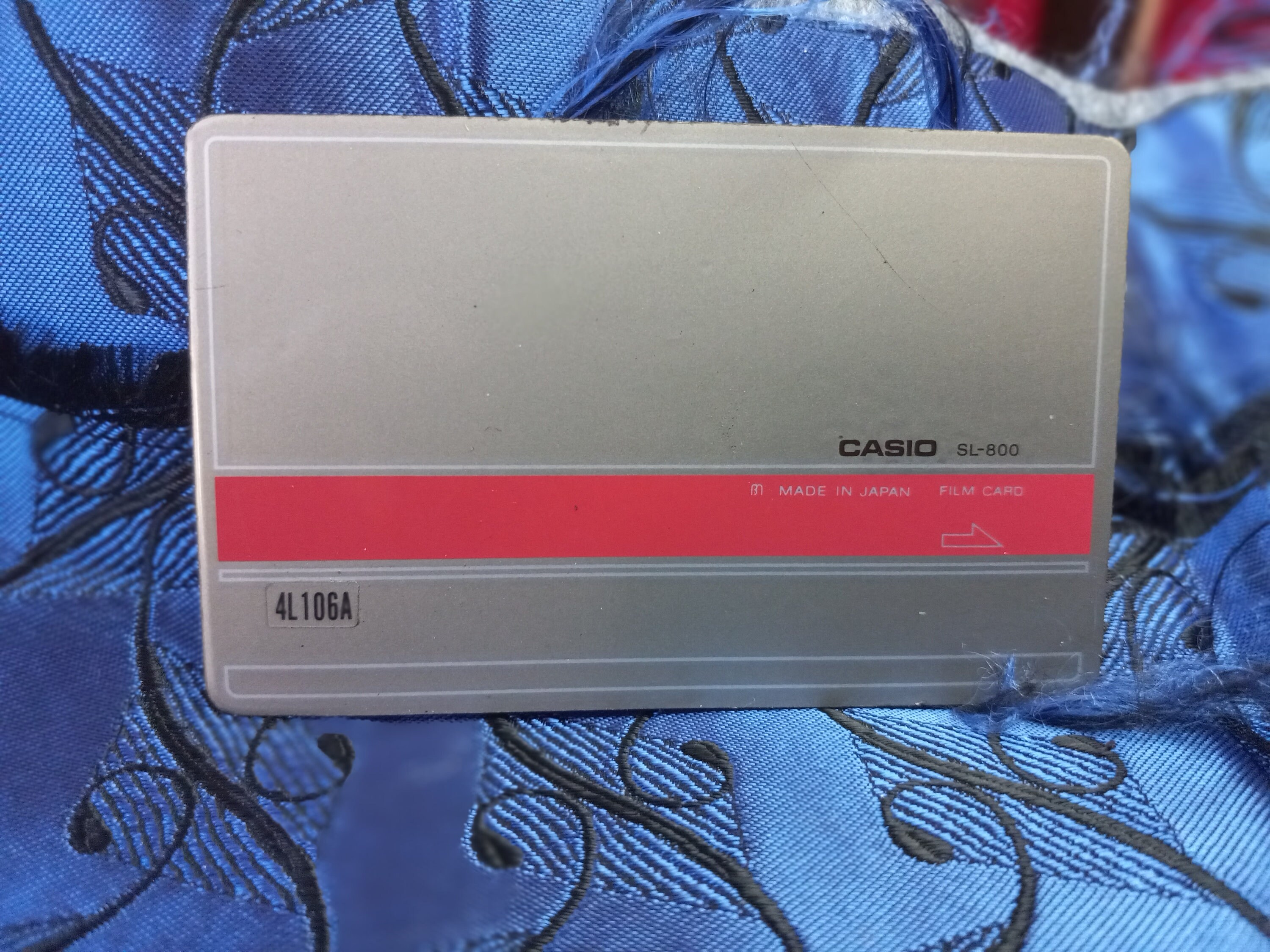 1983 SL800 Casio film Card Solar Calculator | Etsy