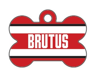 Custom Ohio State Buckeyes Themed Double-sided Dog ID Tag - Etsy