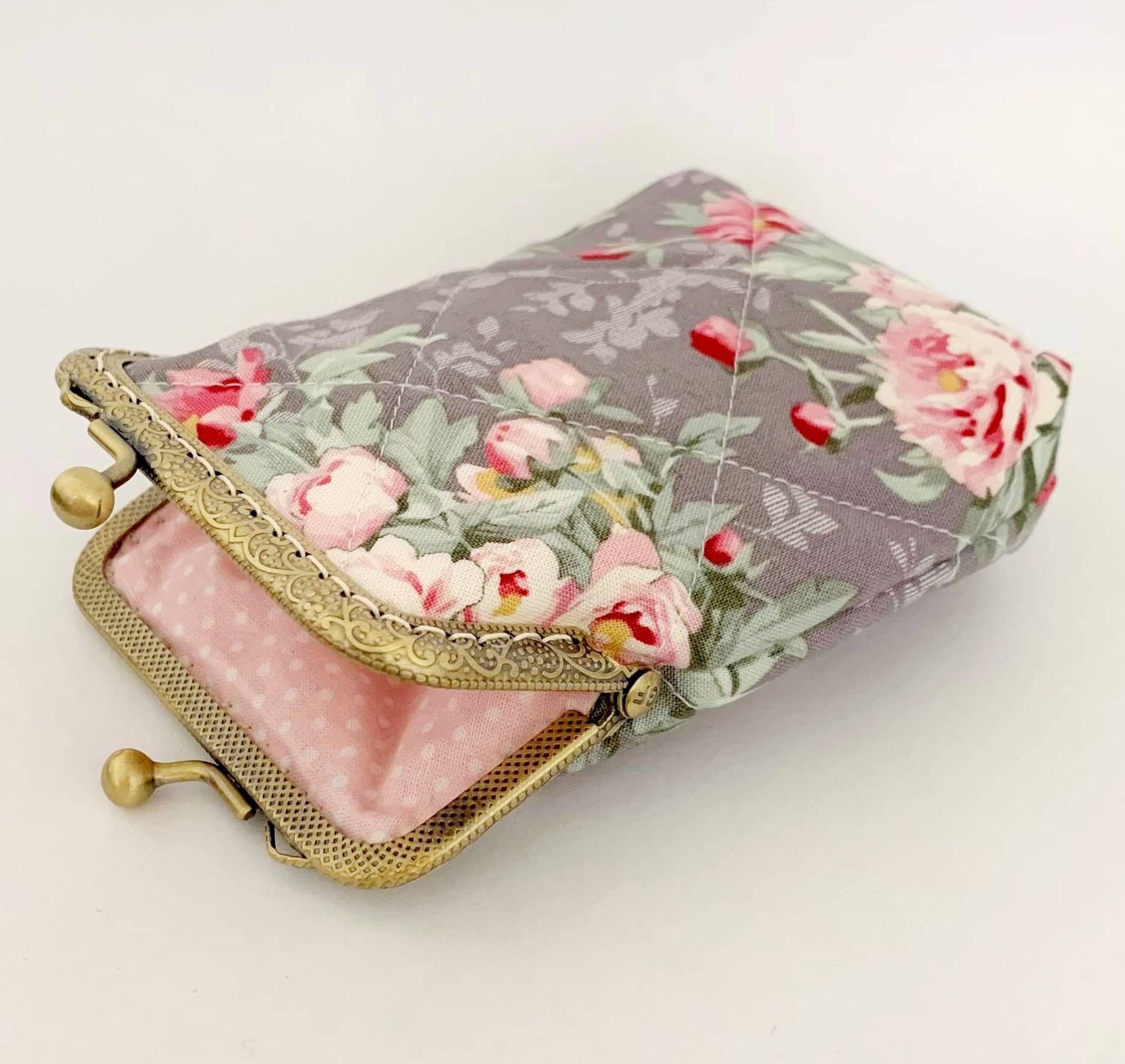 Double Kiss Lock Purse | Metal Frame Purse | Kiss Lock Purse |coin ...