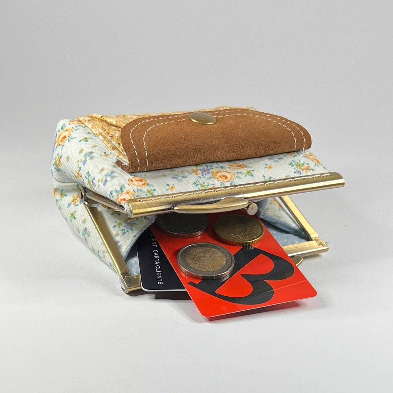 Double Kiss Lock Purse, Metal Frame Purse, Kiss Lock Purse, Coin Purse ...