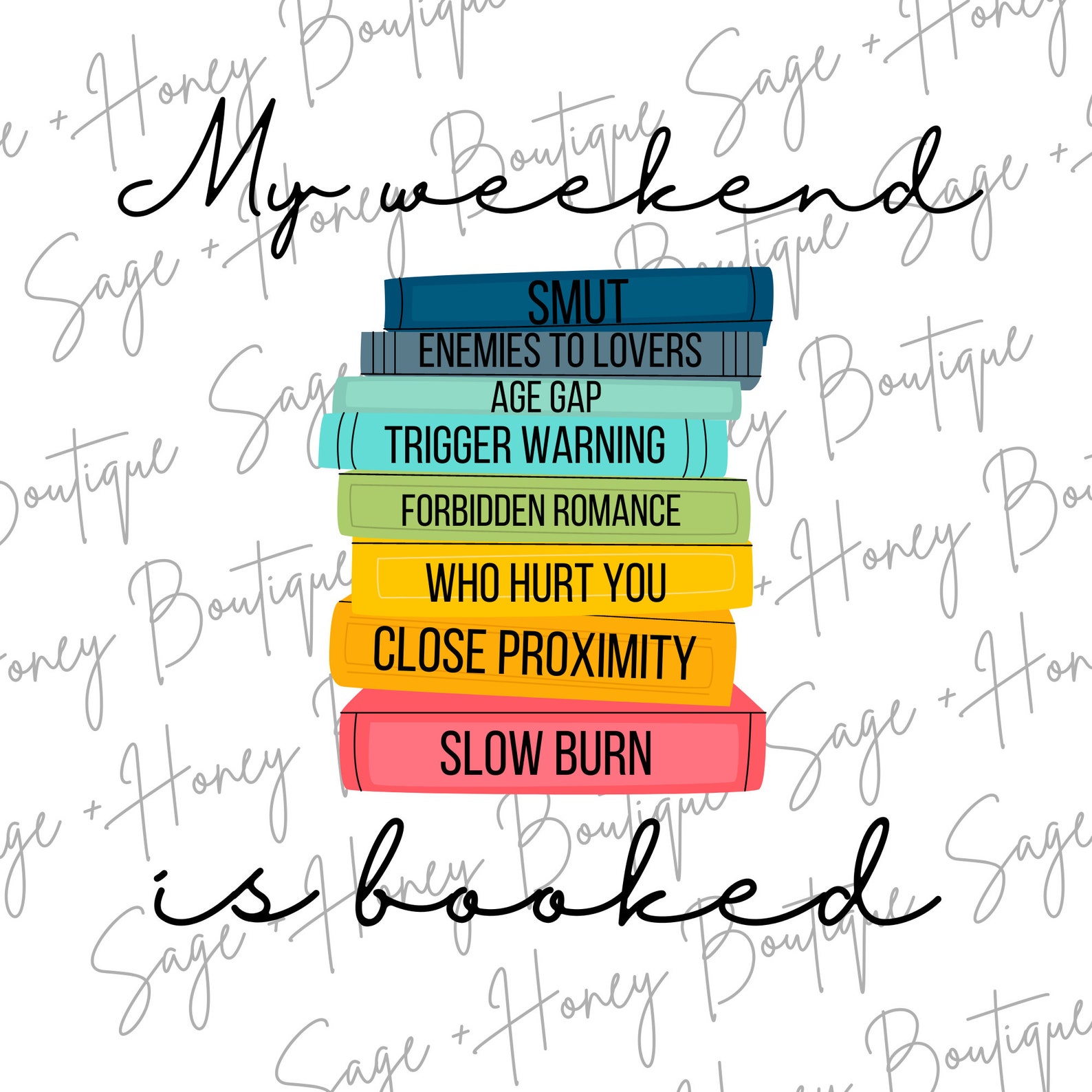 My Weekend is Booked PNG | Digital Download - Etsy