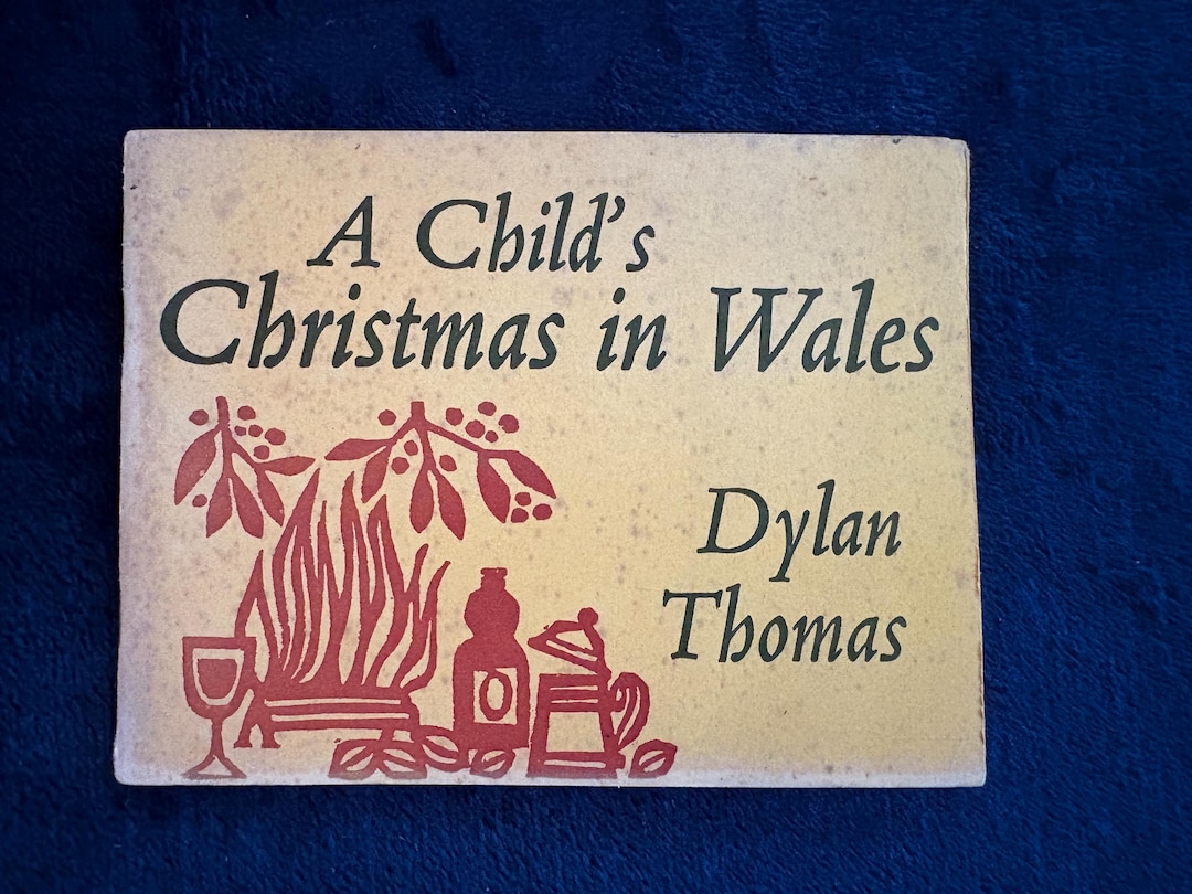A Child’s Christmas in Wales Dylan Thomas Woodcut 1973 Vintage Ellen ...