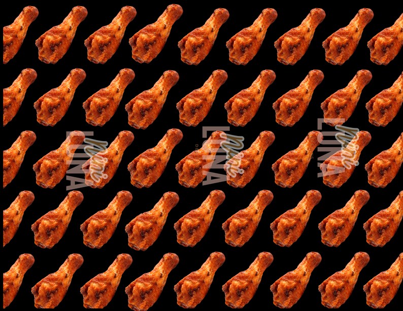 Chicken Wing Background PNG / Buffalo Chicken Wing / Food Background - Etsy