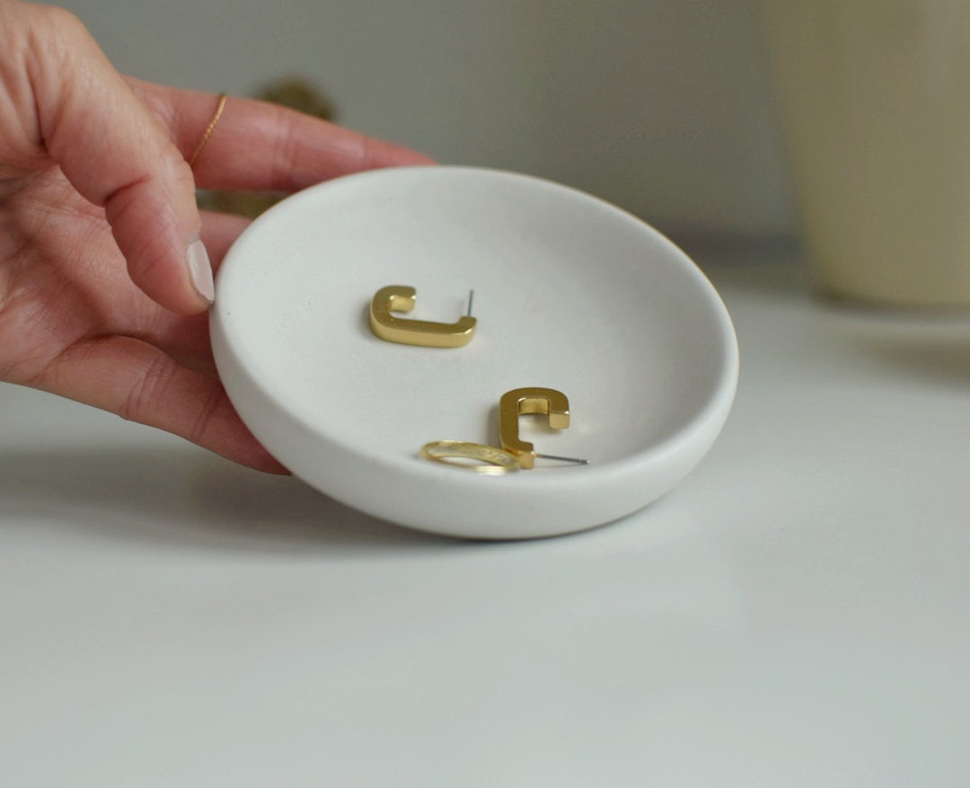 Ring Holder, Ring Dish, Engagement Ring Dish, Earring Holder, Jewelry ...