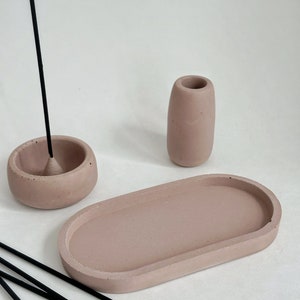 Incense Holder Set, Incense Tray, Meditation Gift, Incense Holder for ...