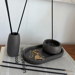 Incense Holder Set, Incense Tray, Meditation Gift, Incense Holder for ...