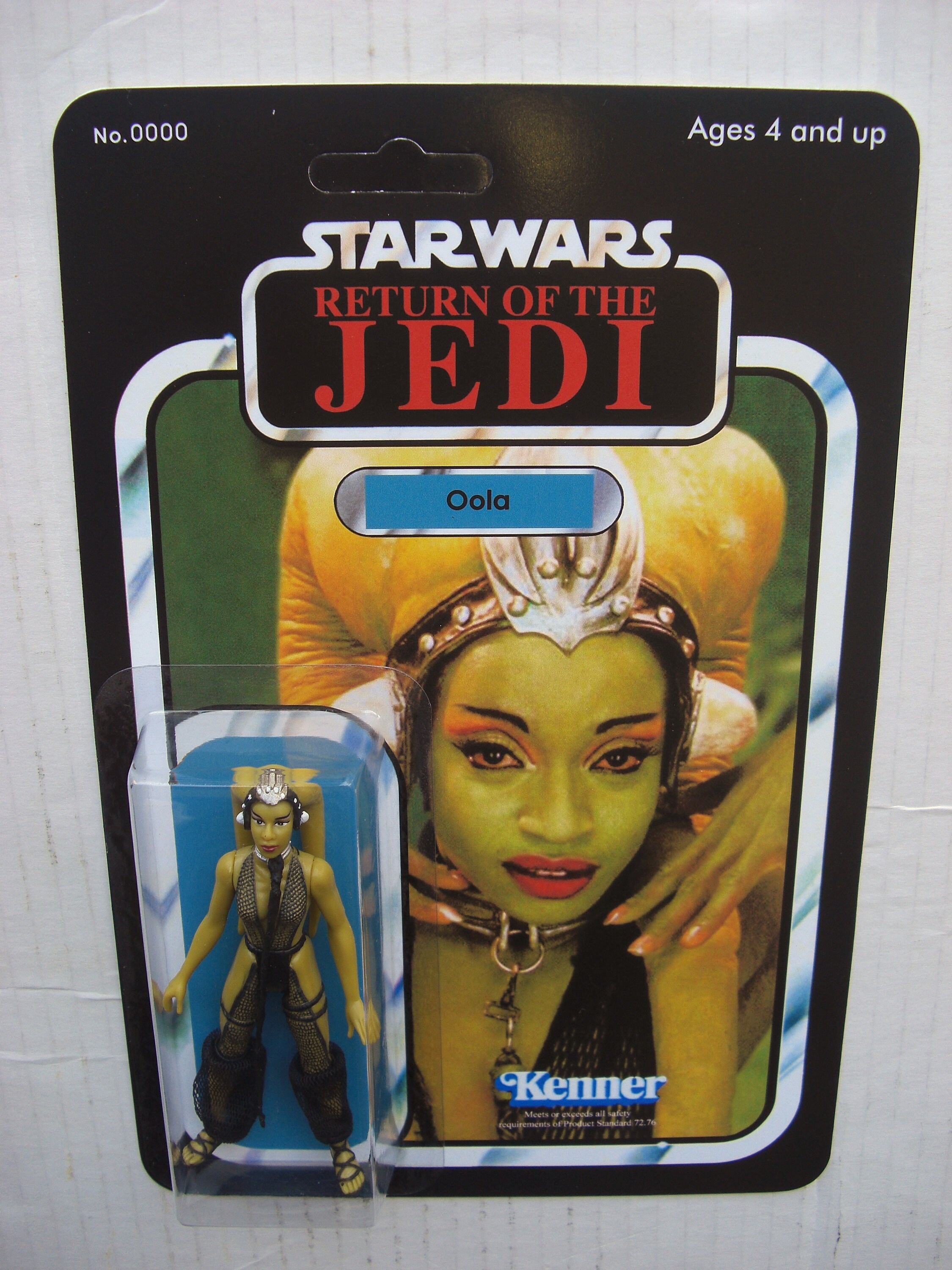 Star Wars Oola CUSTOM carded Action Figure MOC | Etsy