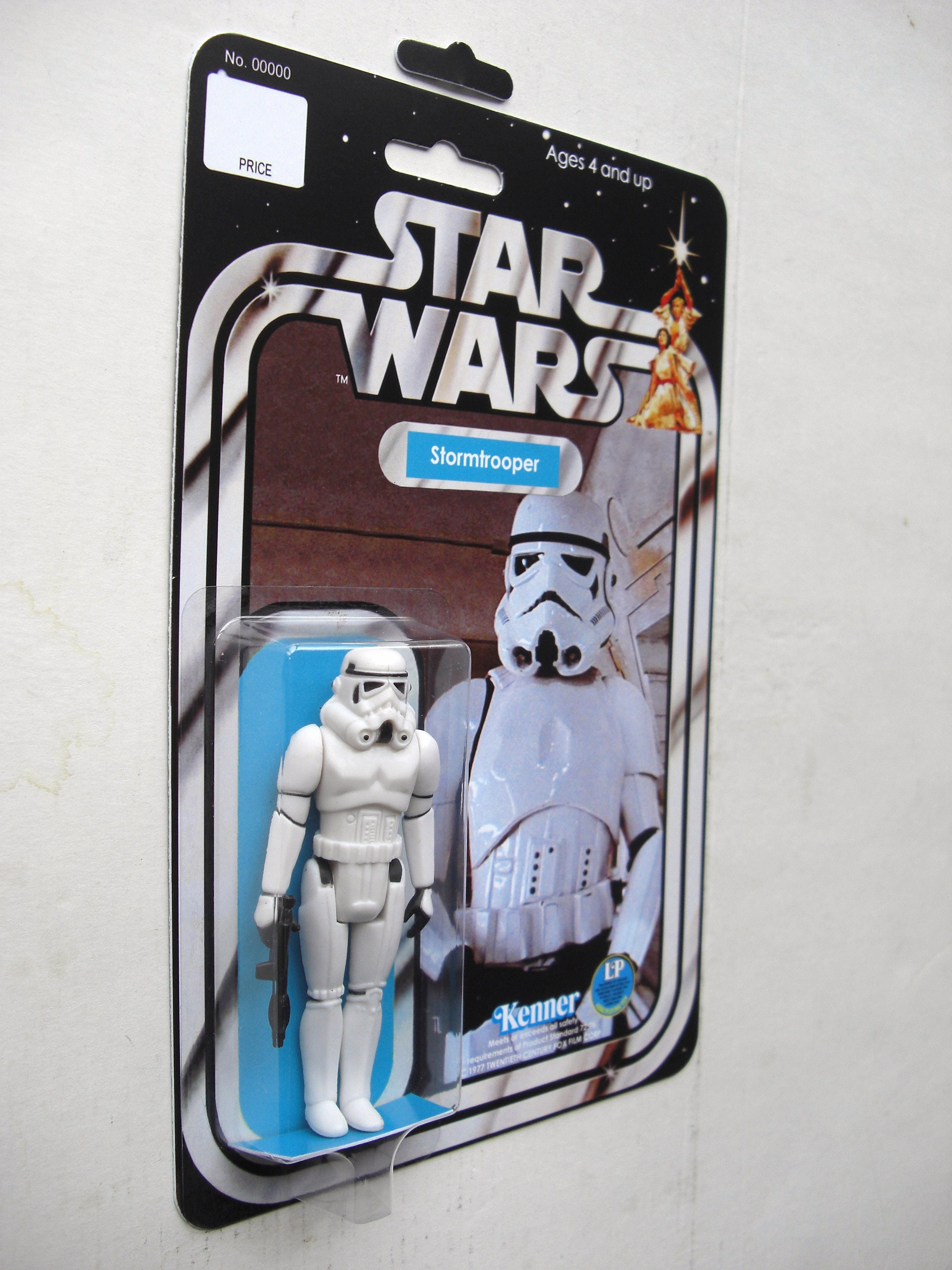 Star Wars Vintage Stormtrooper CUSTOM Action Figure MOC - Etsy