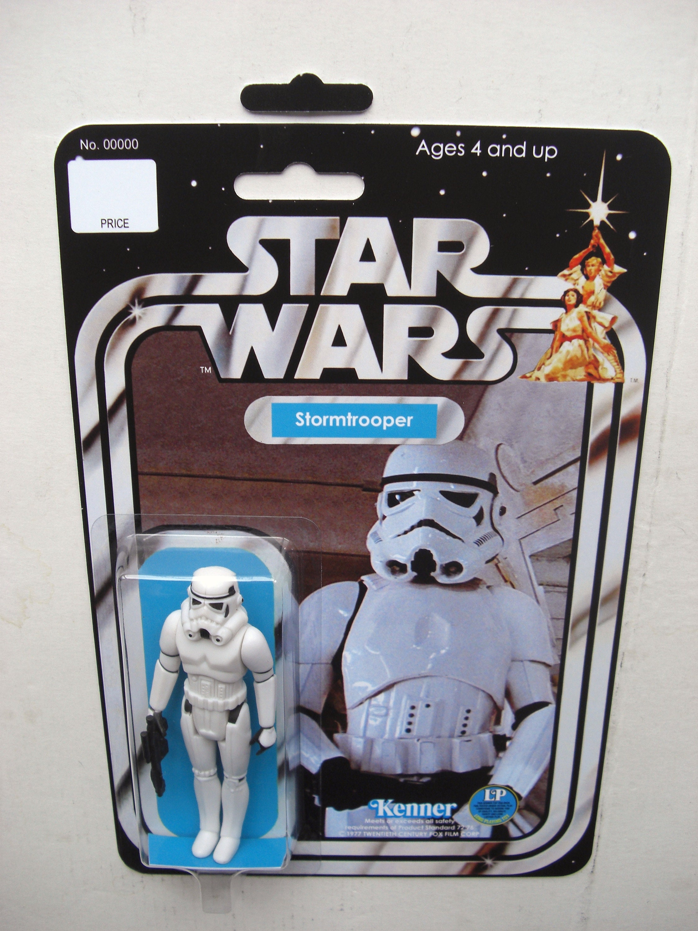 Star Wars Vintage Stormtrooper CUSTOM Action Figure MOC - Etsy
