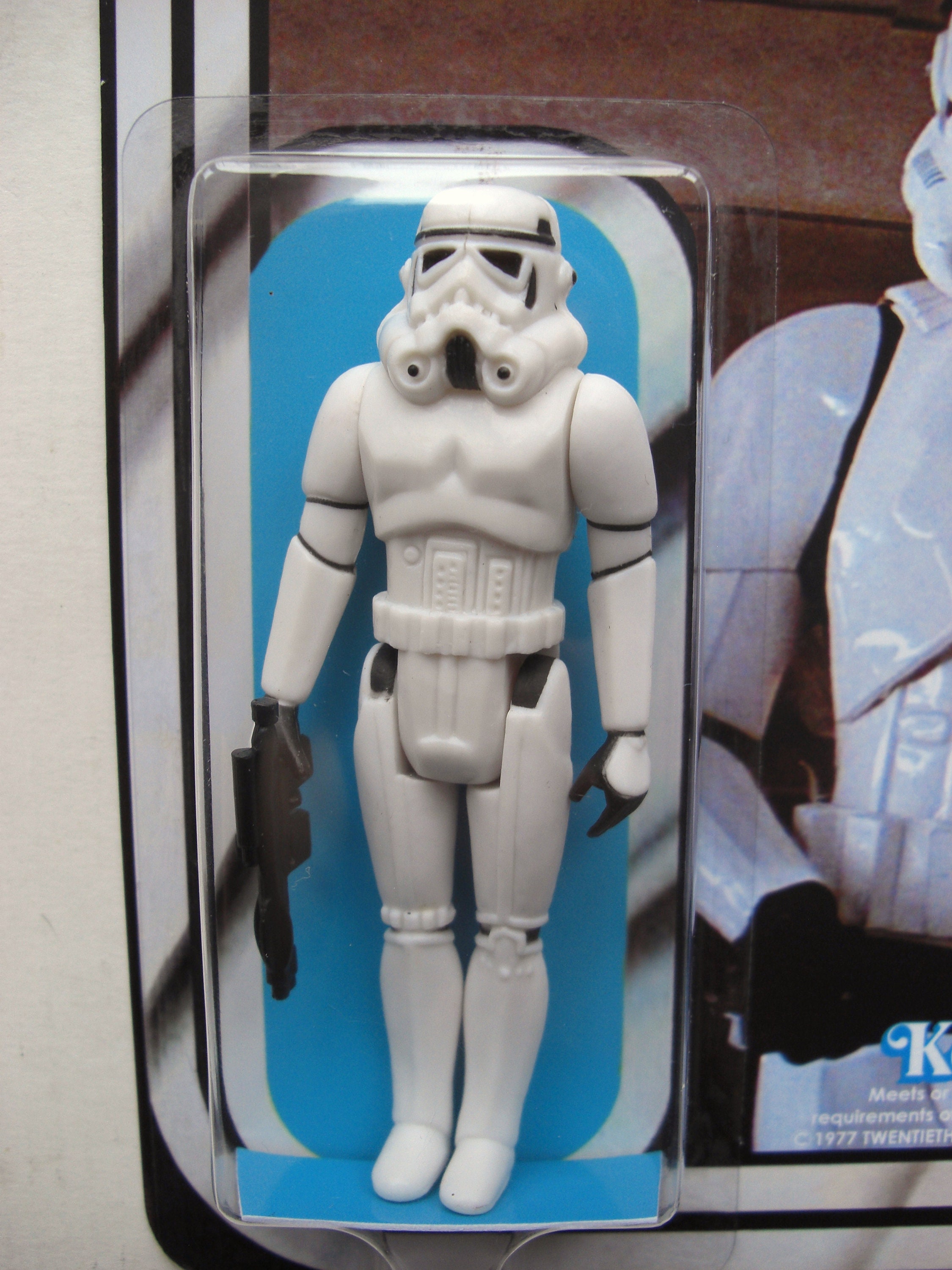 Star Wars Vintage Stormtrooper CUSTOM Action Figure MOC - Etsy