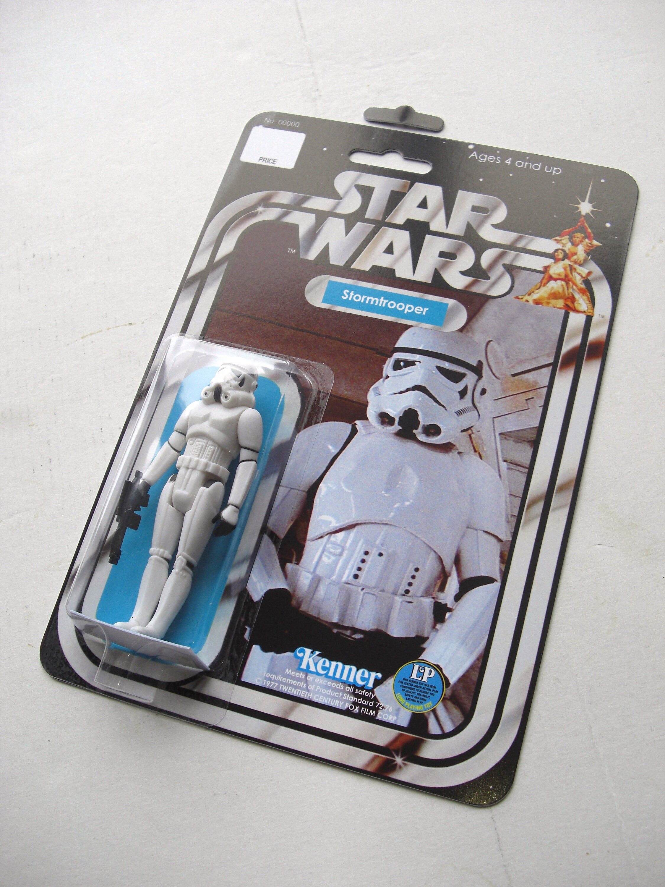 Star Wars Vintage Stormtrooper CUSTOM Action Figure MOC - Etsy
