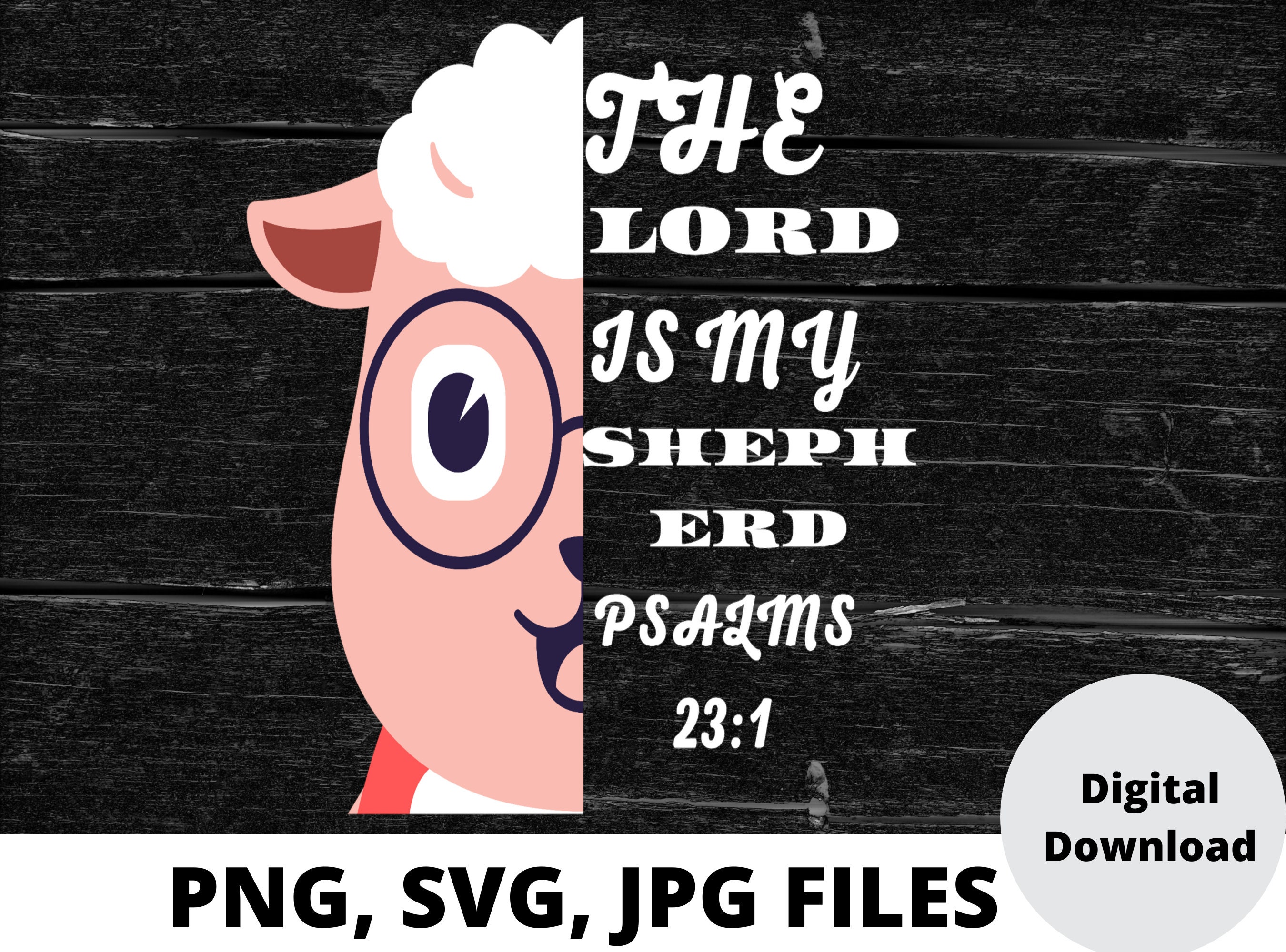 The Lord is My Shepherd Png, Psalms 23, Bible Verse, Inspirational ...