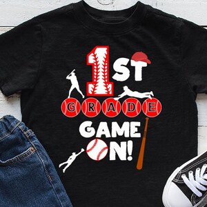 Baseball Lovers, Back to School, First Day of School, School Shirt ...