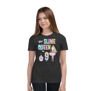 Slime Queen Birthday, Slime Queen, Slime Shirt, Birthday Queen, Girl ...