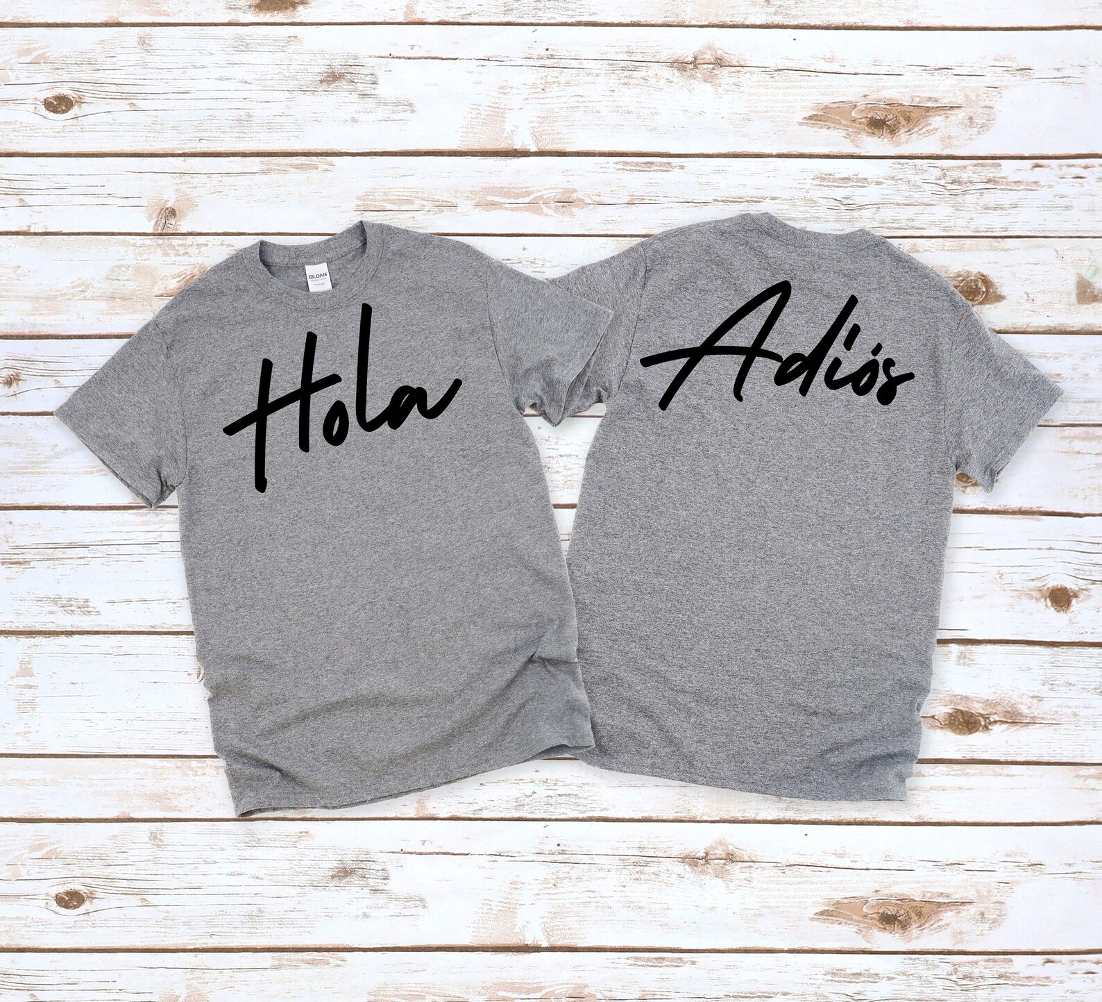 Hola Adios Spanish Saying Spanish Wording Spanish Teacher - Etsy