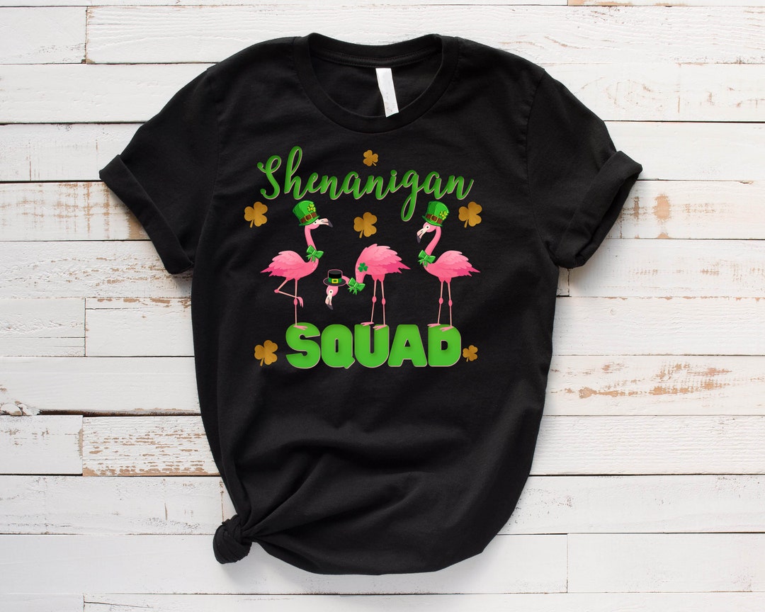 Shenanigan Squad, Shenanigan Shirt, Squad Shirt, Shamrock Shirt, St ...