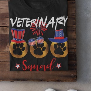 Veterinary Squad, Vet Assistant, 4th of July, Fourth of July ...