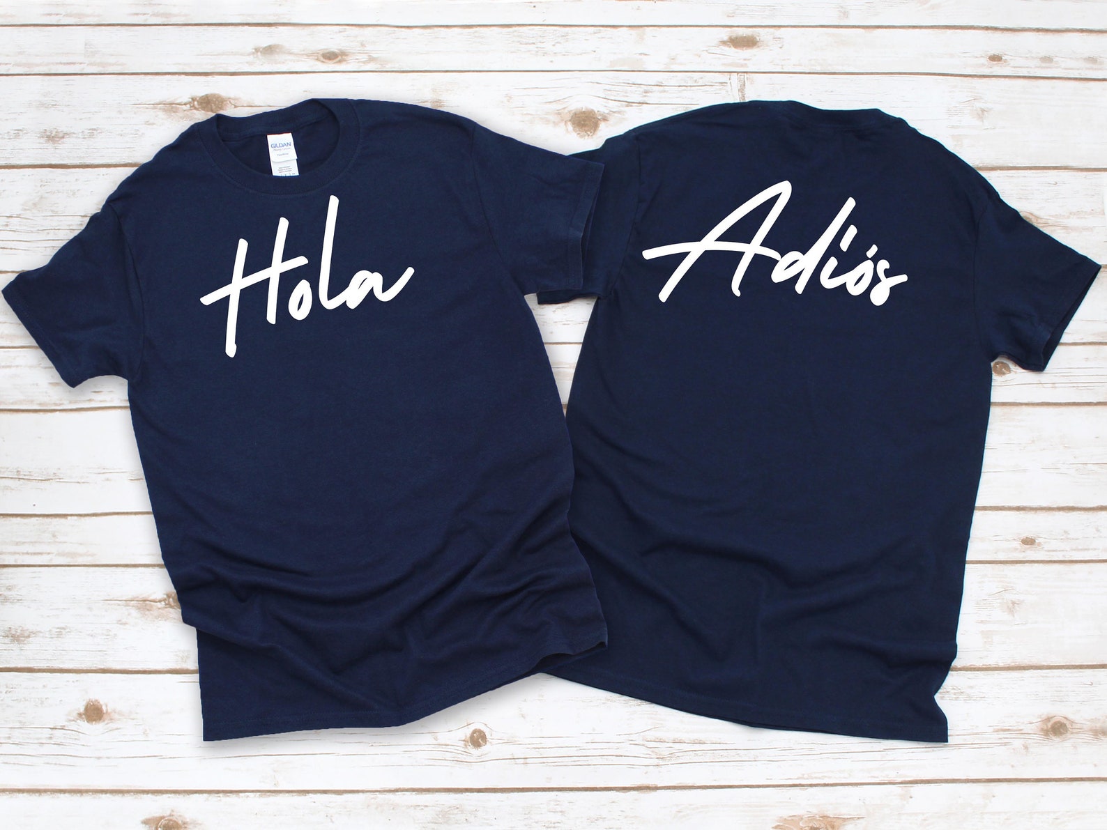 Hola Adios Spanish Saying Spanish Wording Spanish Teacher - Etsy
