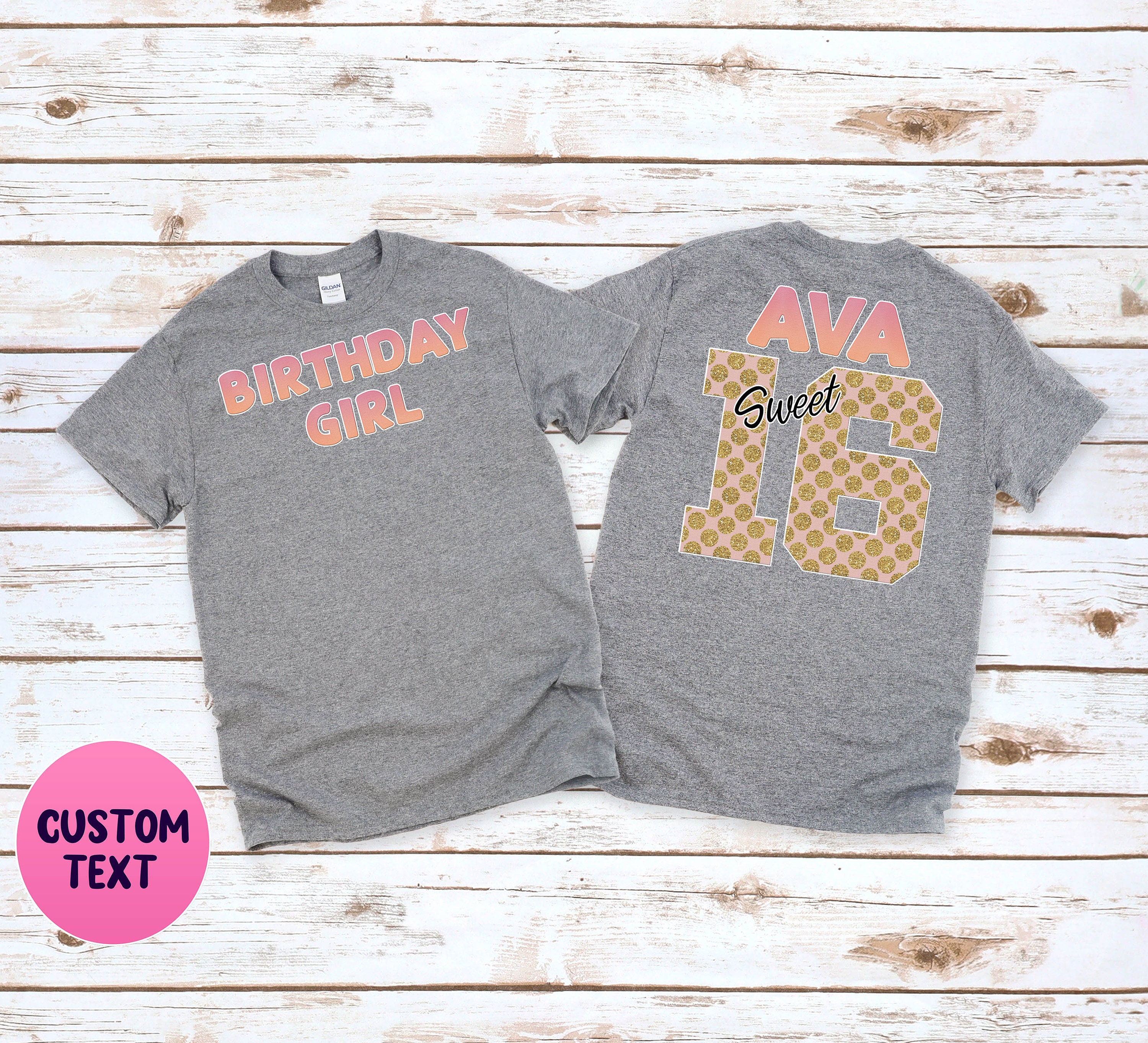 Sweet 16 Sweet 16 Gift 16th Birthday Shirt Sweet Sixteen | Etsy