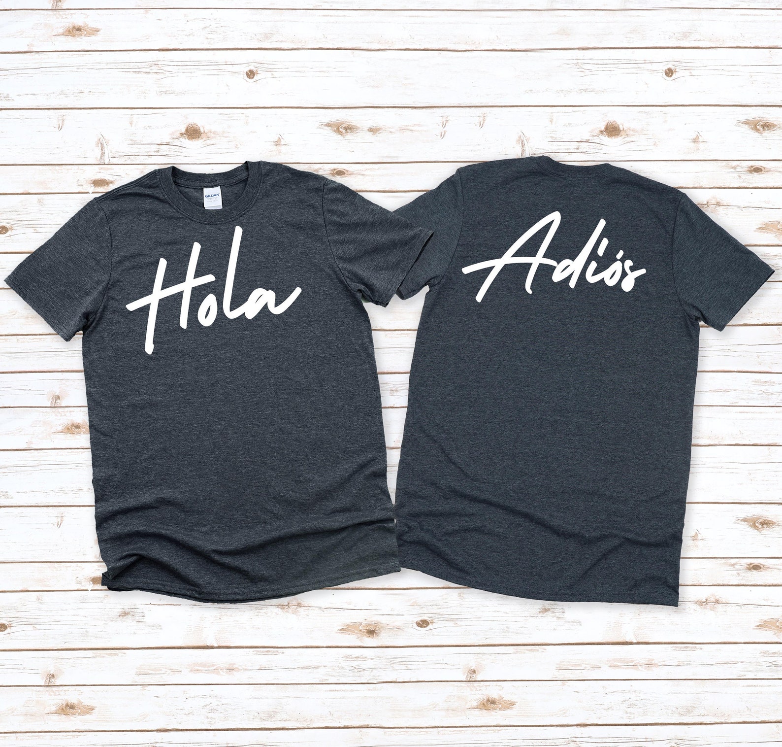 Hola Adios Spanish Saying Spanish Wording Spanish Teacher - Etsy
