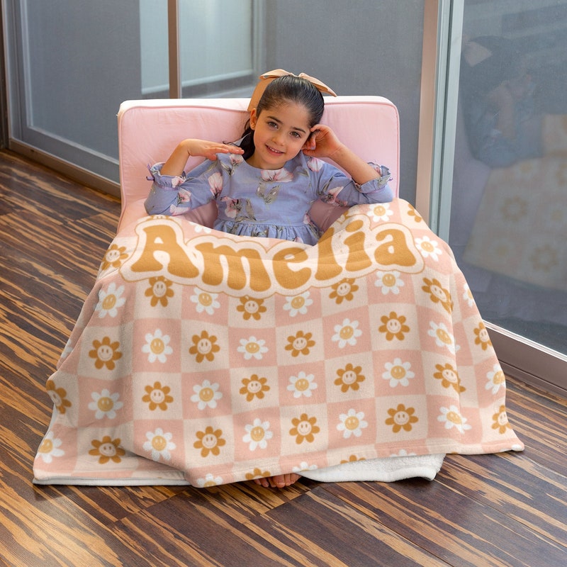 Personalized Blanket for Kids - Etsy