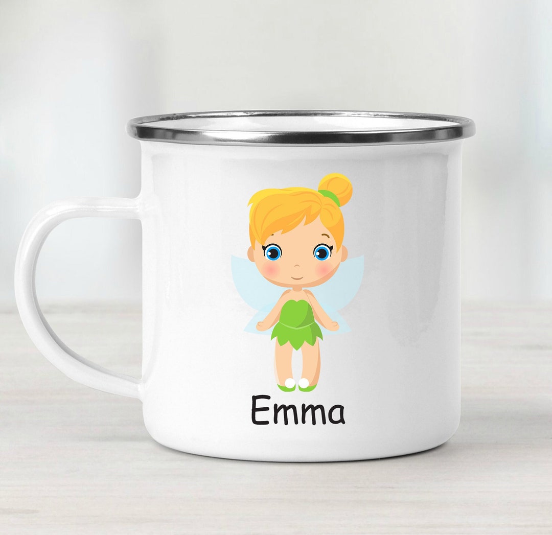 Kid Mug, Tinkerbell Kids Cup, Peter Pan Cup, Princess Mug, Custom Cup ...
